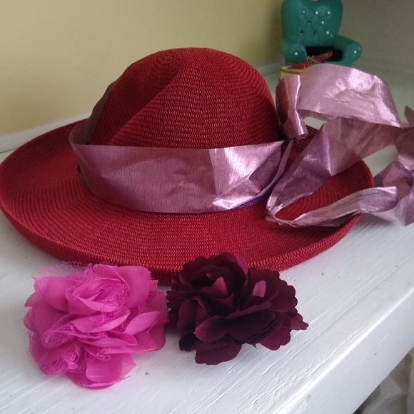 Accessories | Red Purple Hat | Poshmark